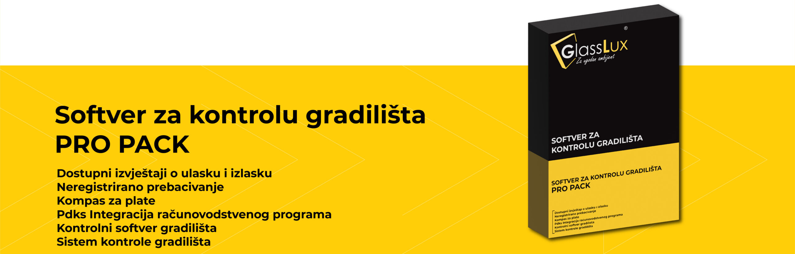 Softver za kontrolu gradilišta – GlassLux